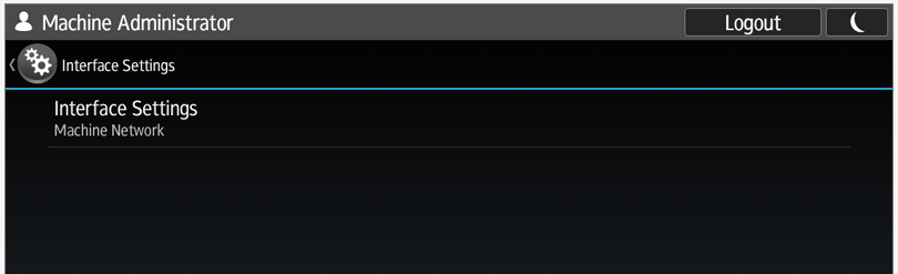 Configure SP Mode Settings