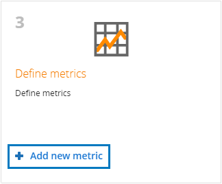 Create a metric