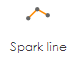 Spark line chart