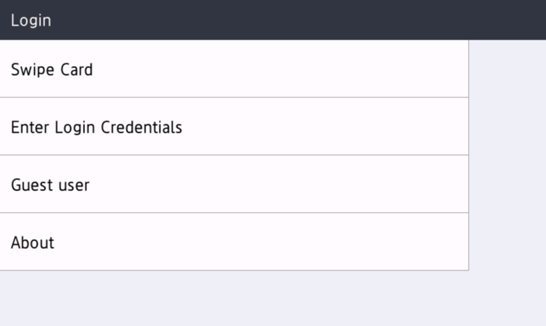 Login with Equitrac and AutoStore