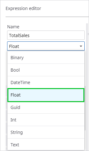 Create a derived field