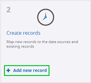 Create a record