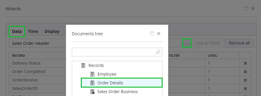 Create a details dialog box for a grid